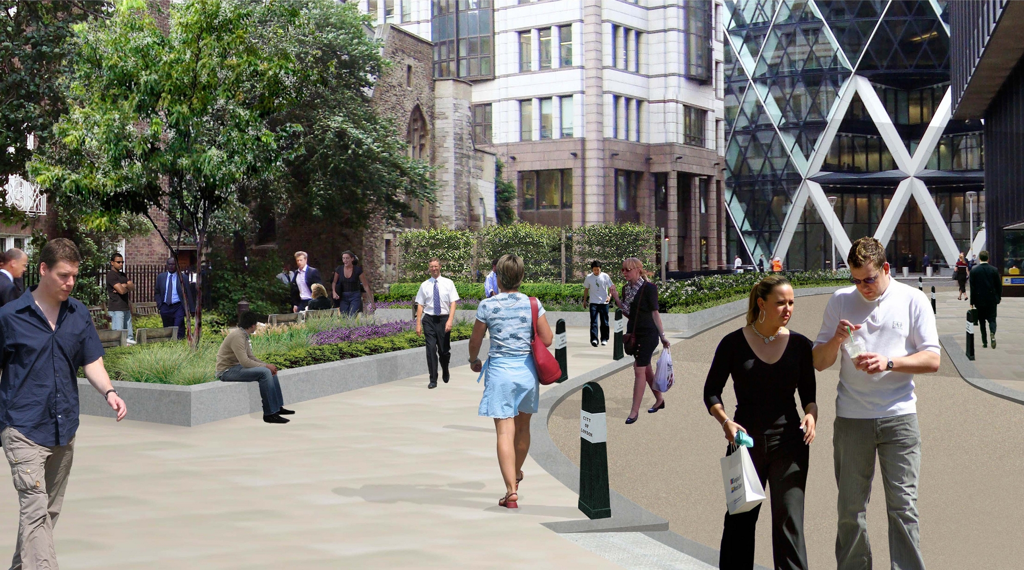 New public realm schemes signal ‘feet first for the City’