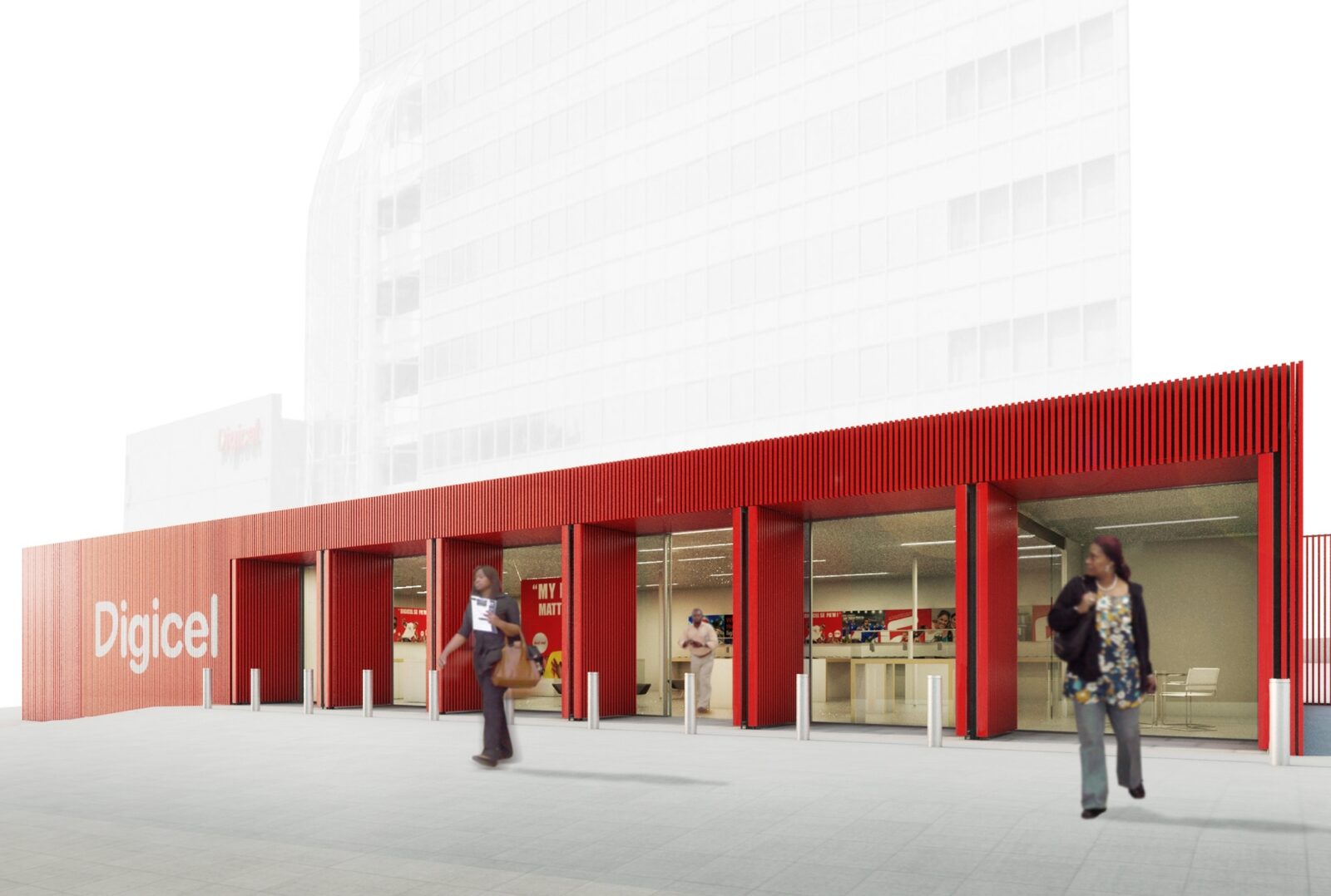 Weston Williamson completes Digicel store in earthquake-struck Haiti