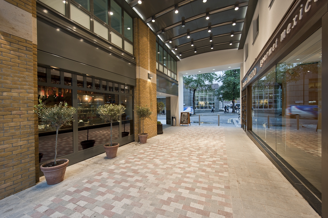 St Martin's Courtyard by Smith Caradoc-Hodgkins and the MR Partnership