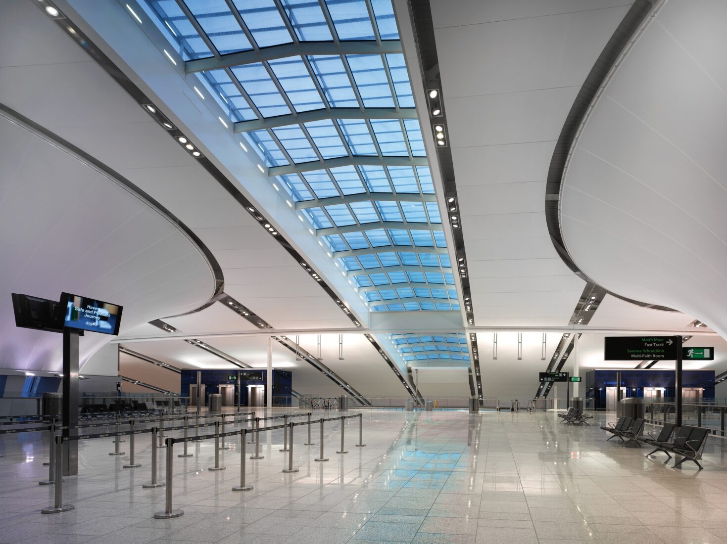 First look at Pascall + Watson's new Dublin airport terminal