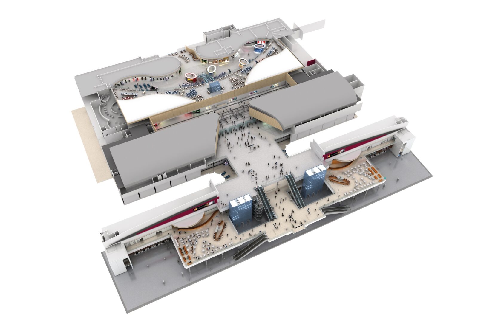 First look at Pascall + Watson's new Dublin airport terminal