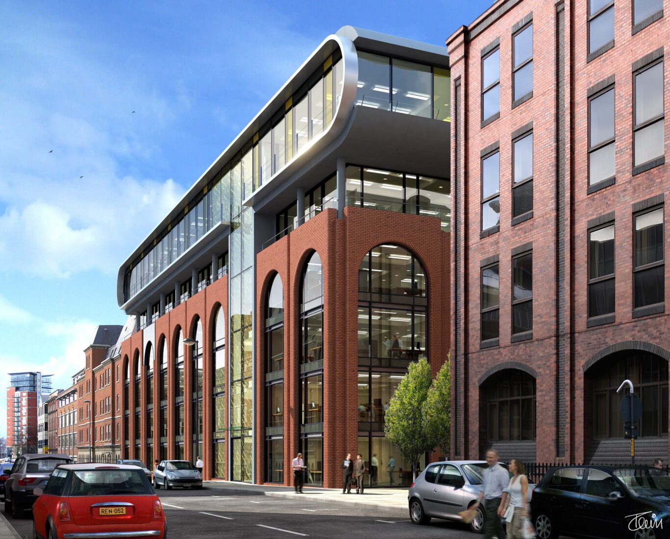 Think wins planning for rooftop lozenge in Leeds