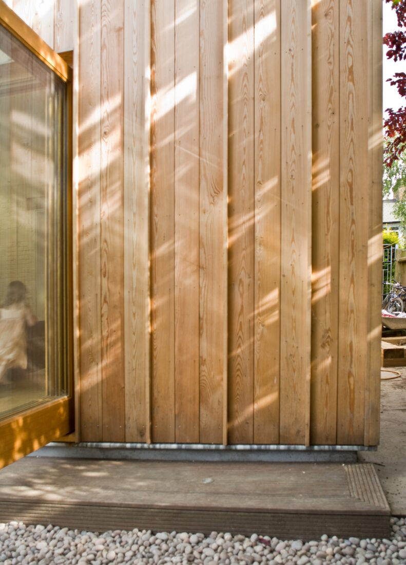 Timber Fin House, Walthamstow, London by Neil Dusheiko Architects
