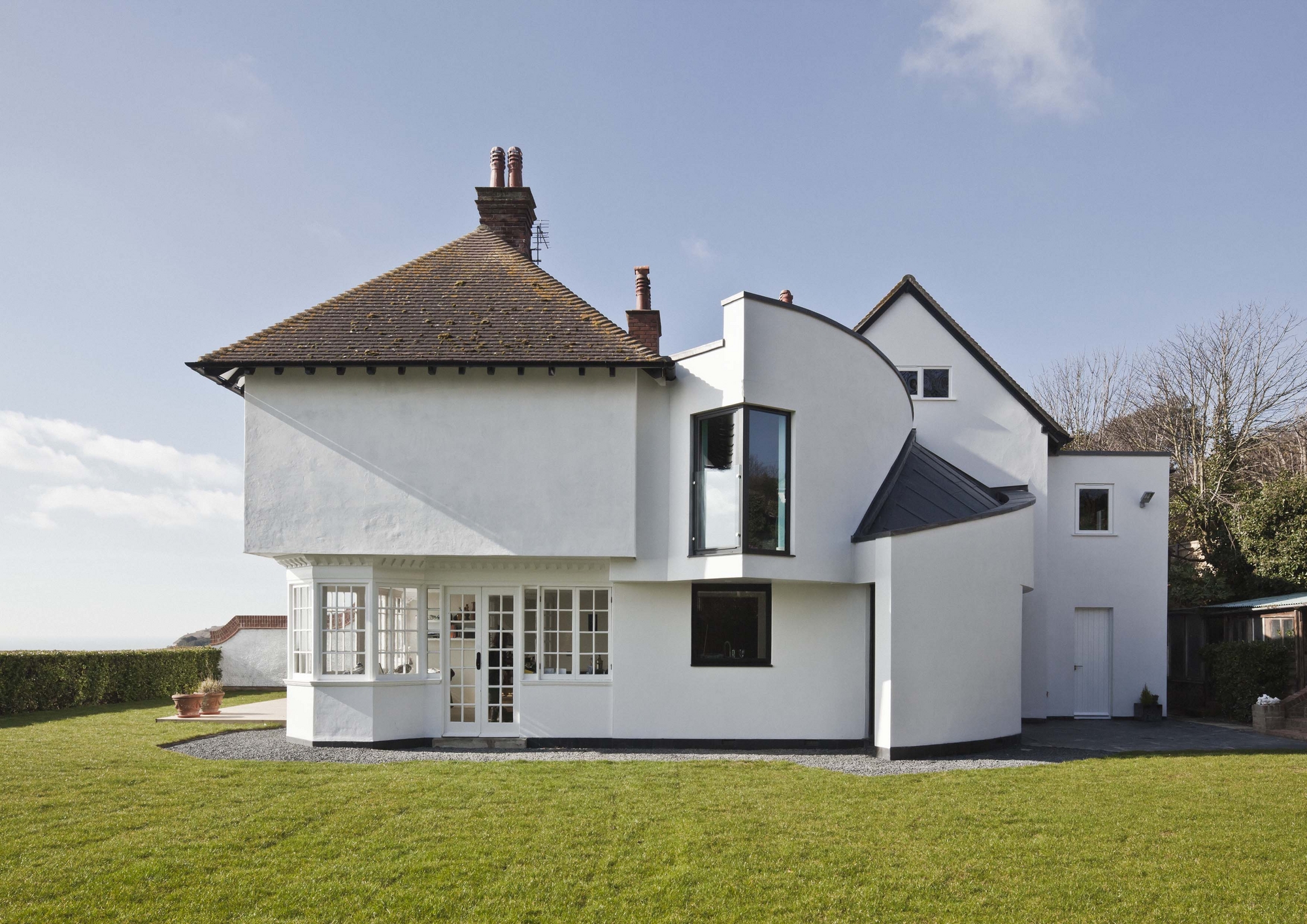 Corner Cottage, Dover, by Guy Hollaway Architects
