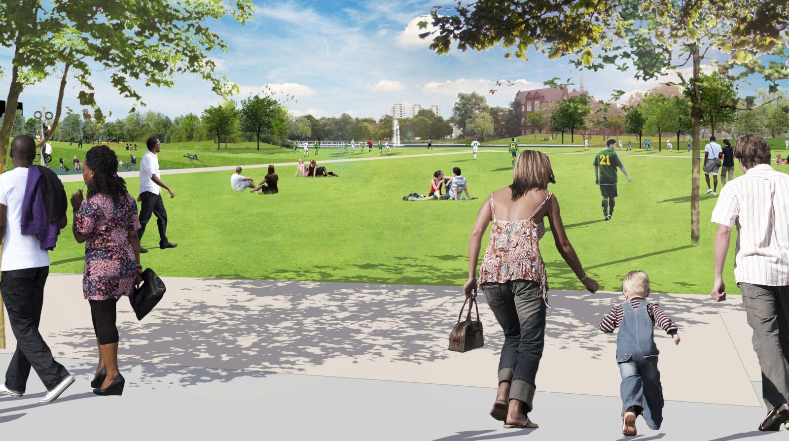 LDA wins approval for south London park revamp