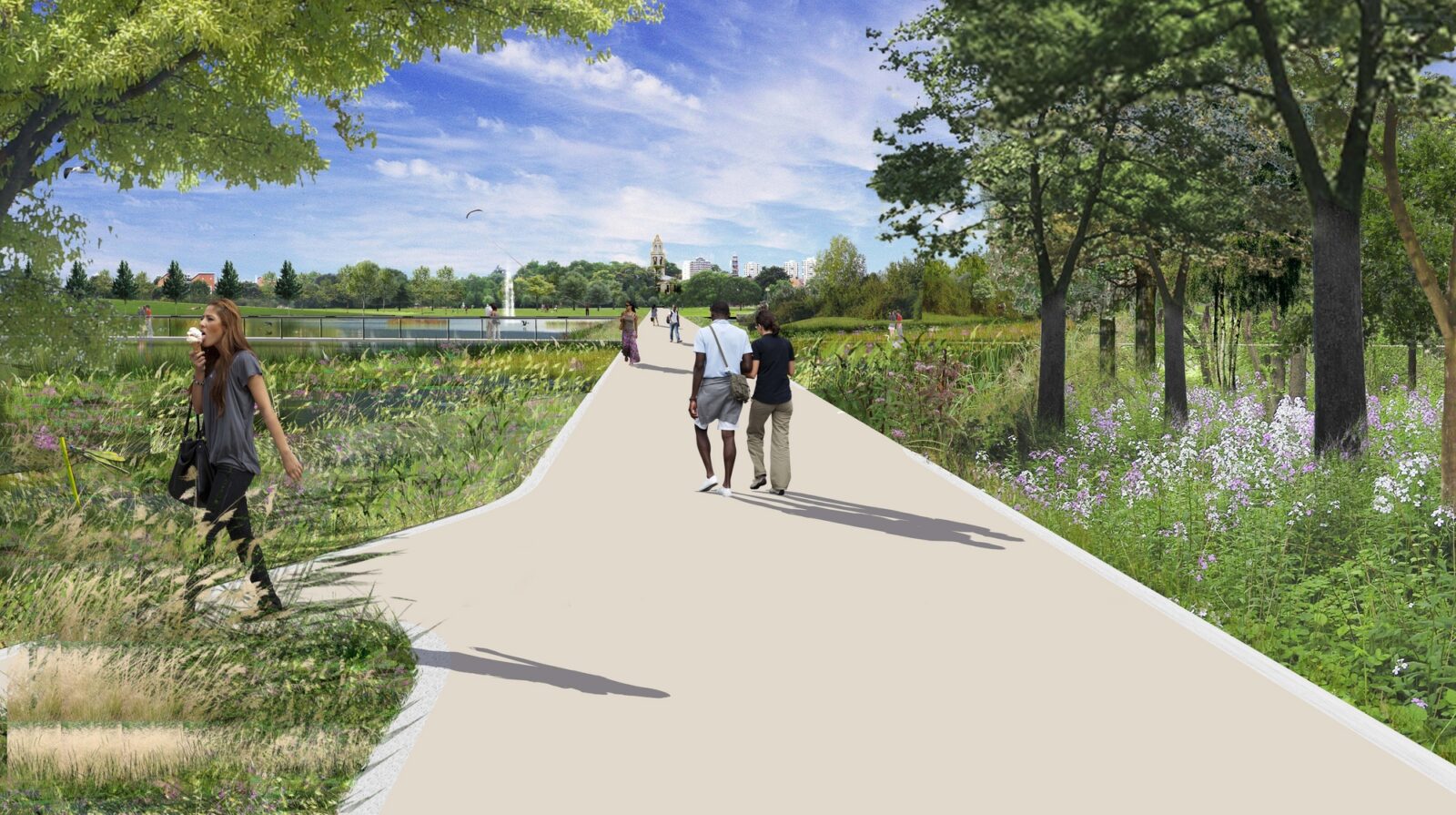LDA wins approval for south London park revamp