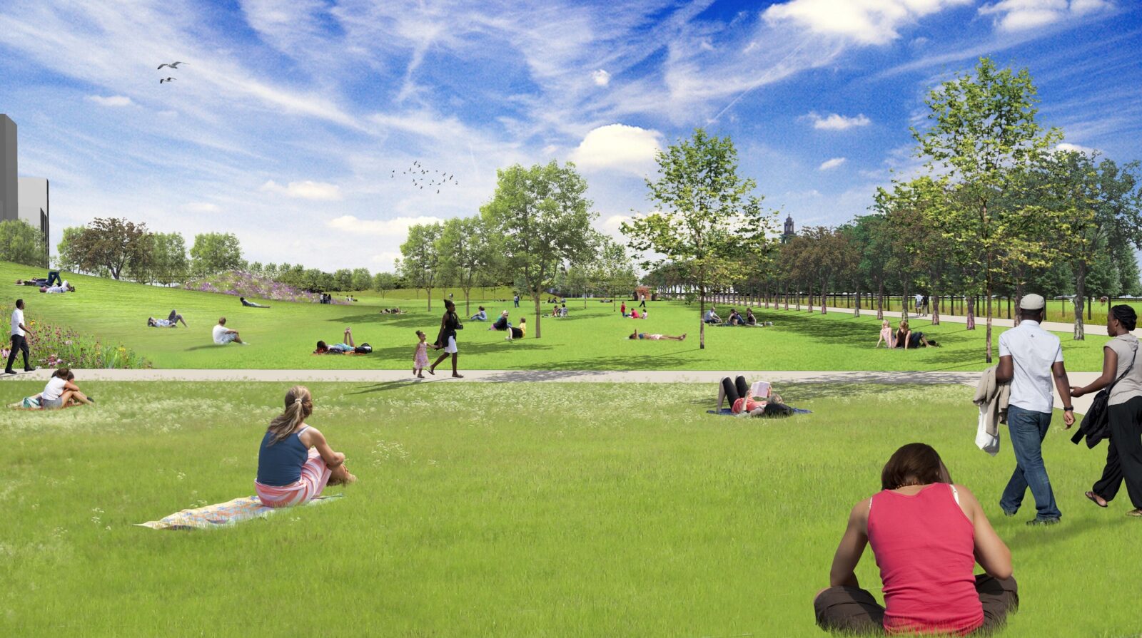 LDA wins approval for south London park revamp