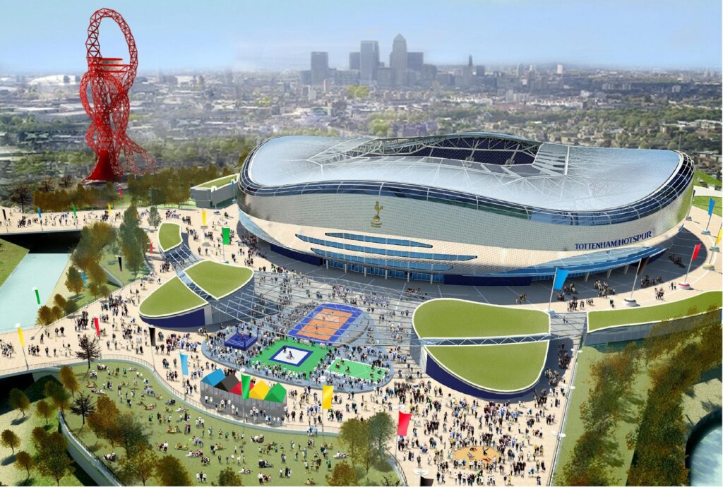 Spurs unveils Olympic stadium plans
