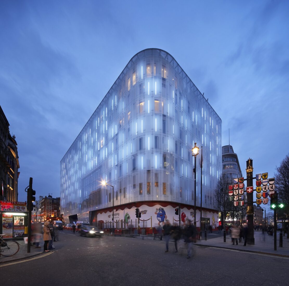 Jestico + Whiles completes £200m Leicester Square hotel