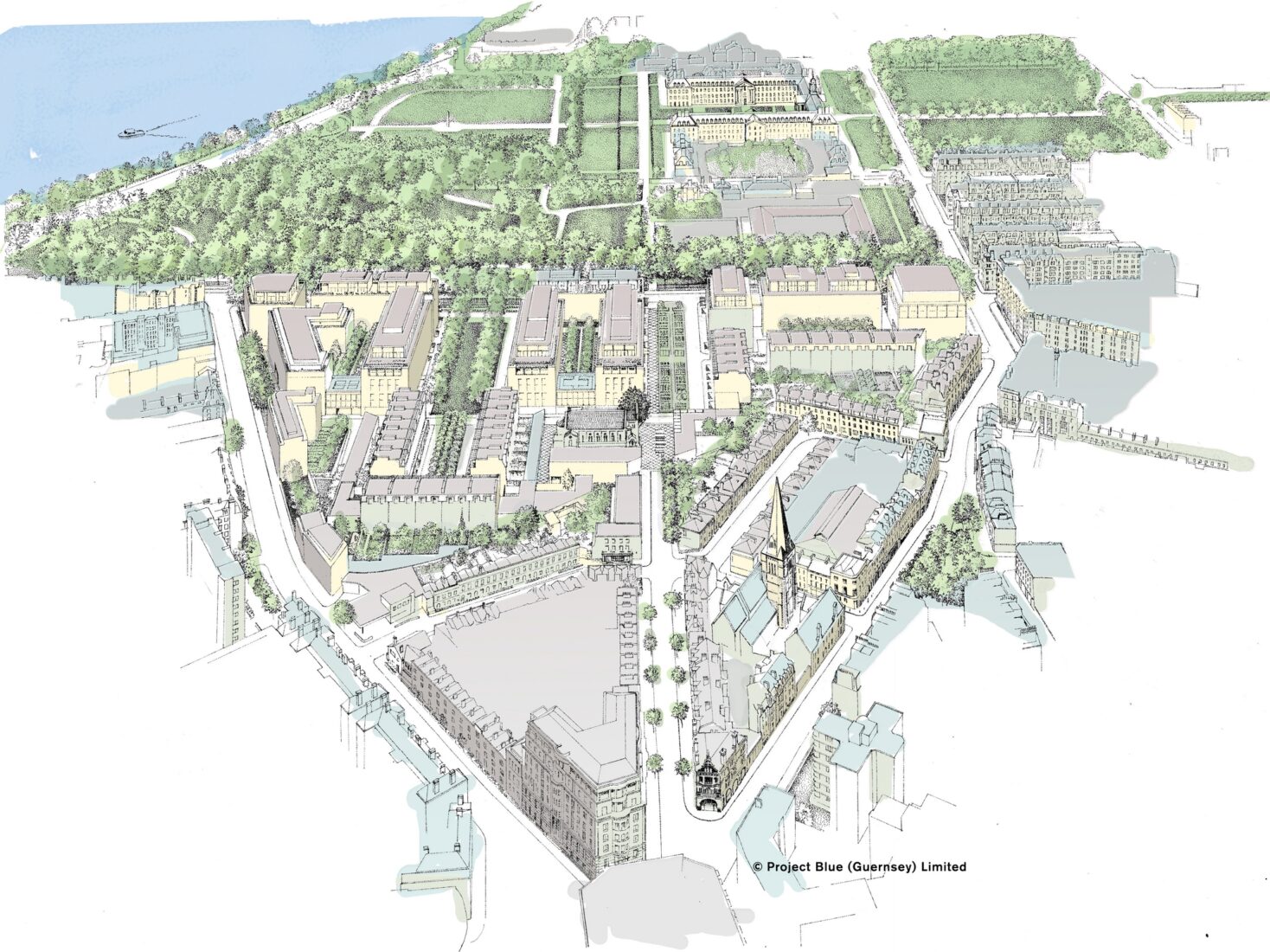 Revised Chelsea Barracks plan wins CABE backing