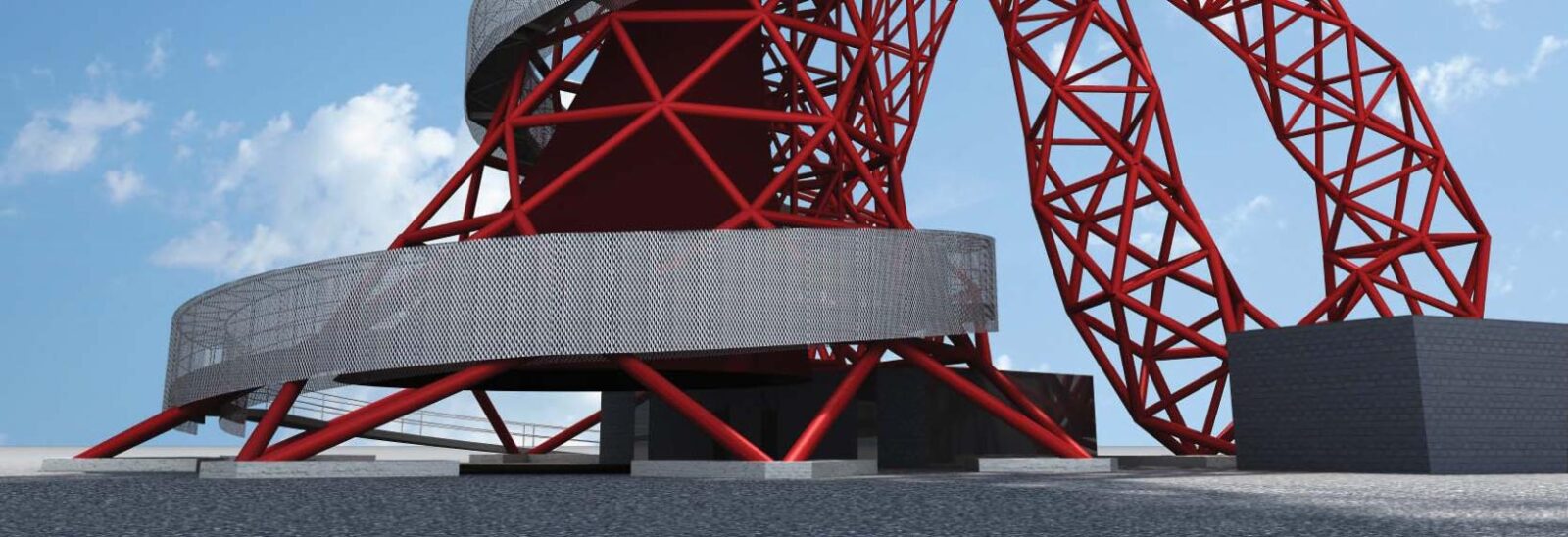 Orbit tower joins London skyline