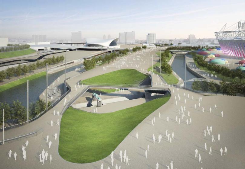 Orbit tower joins London skyline