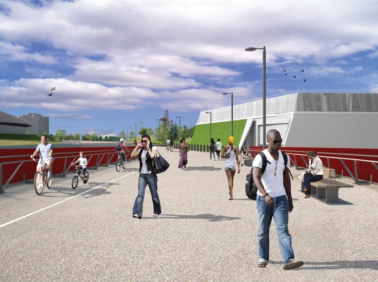 Orbit tower joins London skyline