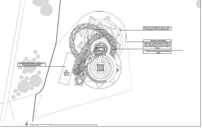 Orbit tower joins London skyline
