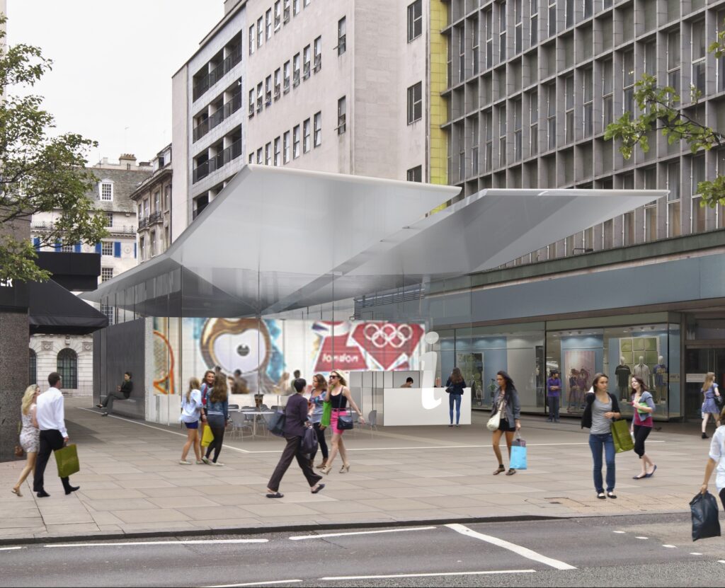 PLP submits Oxford Street pavilion