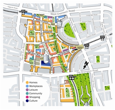 KPF and MAKE among architects chosen for Earls Court redevelopment