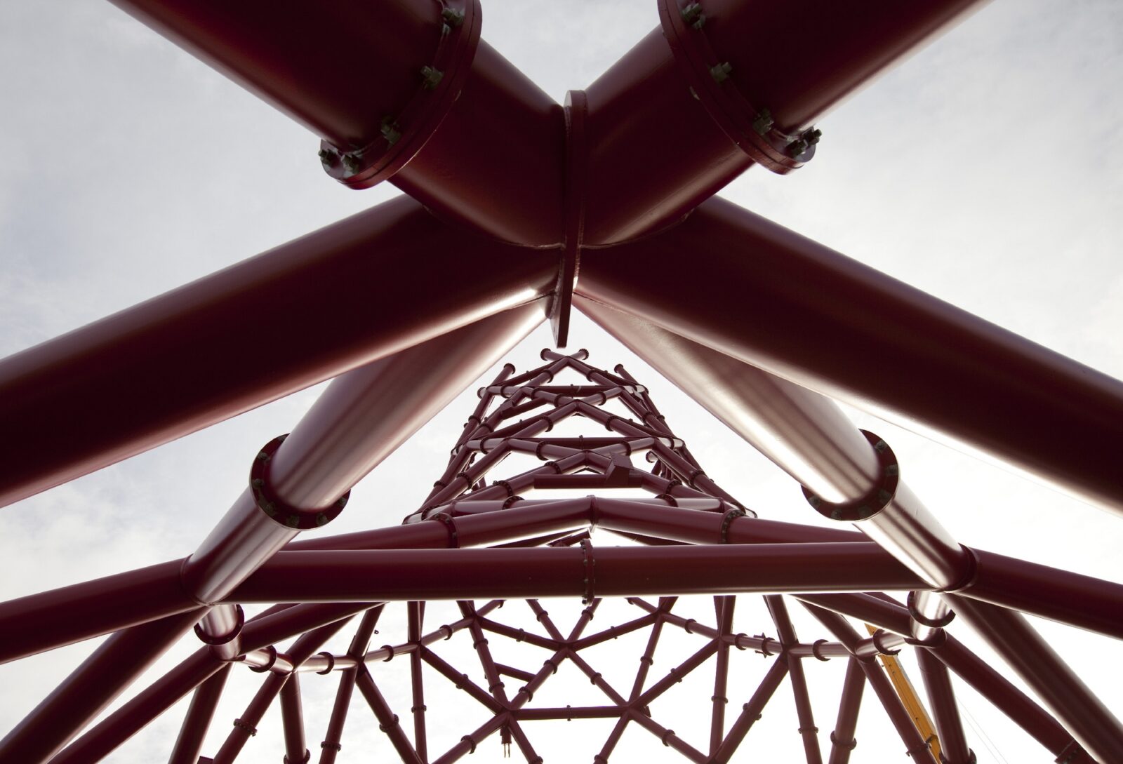 In pictures: Orbit tower rises over Olympic Park