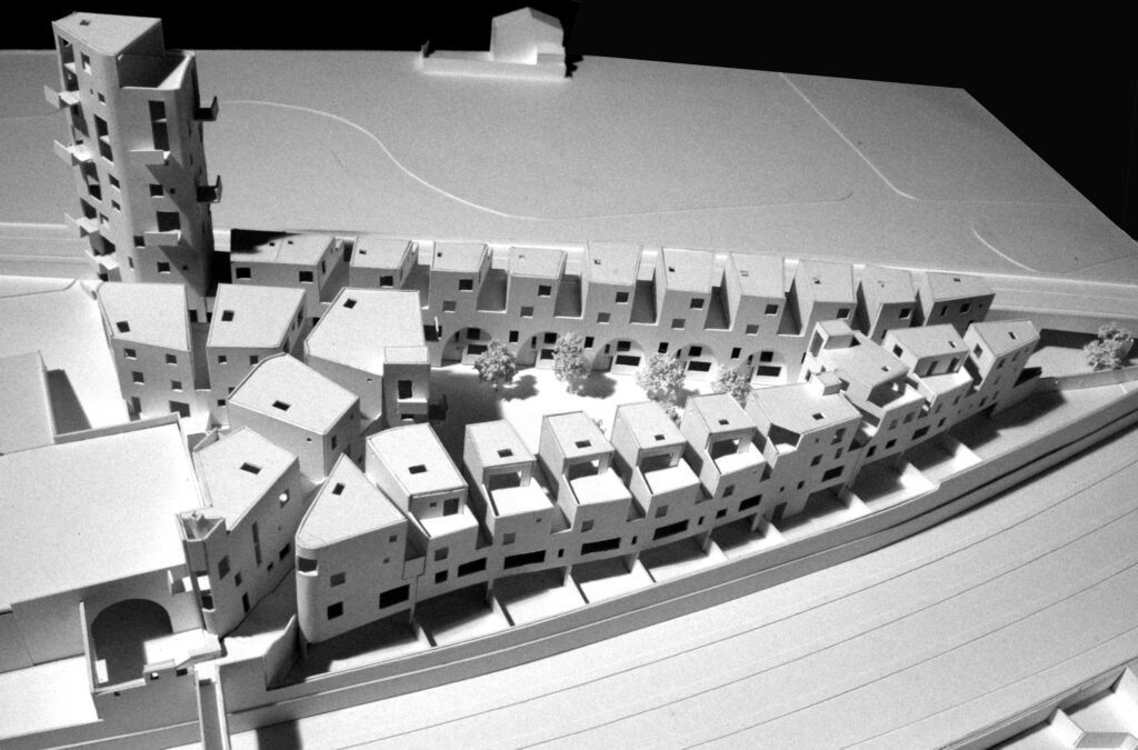 Peter Barber unveils arch-fronted Shoreditch homes