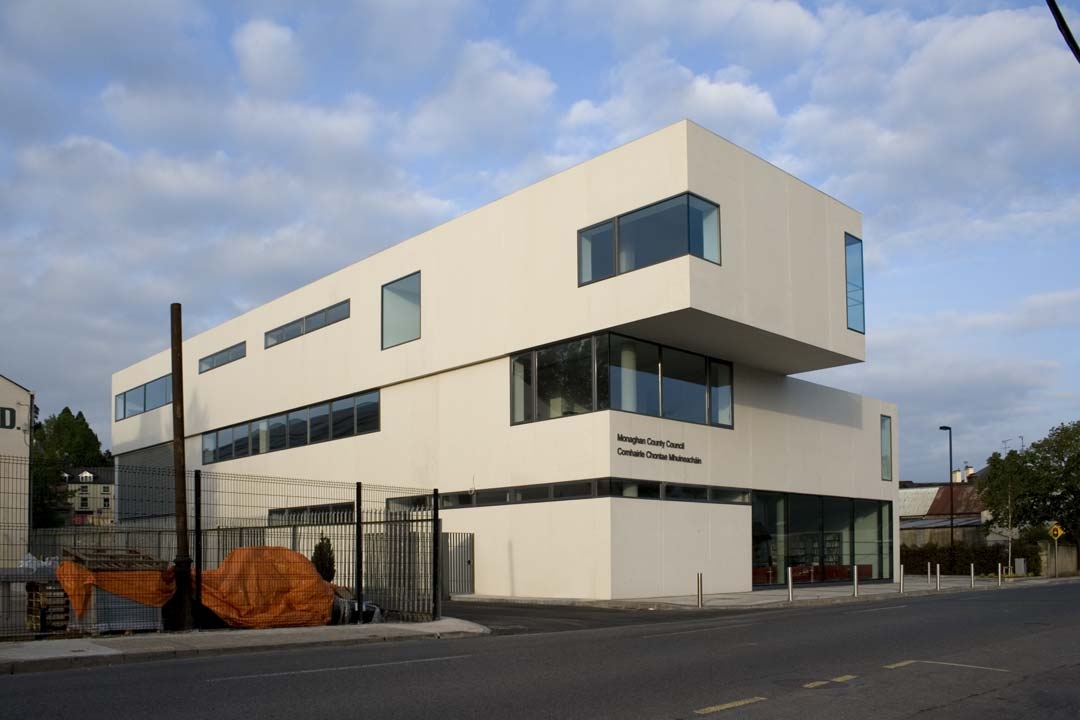 Library Headquarters and Branch Library, Clones, Ireland, by Keith ...