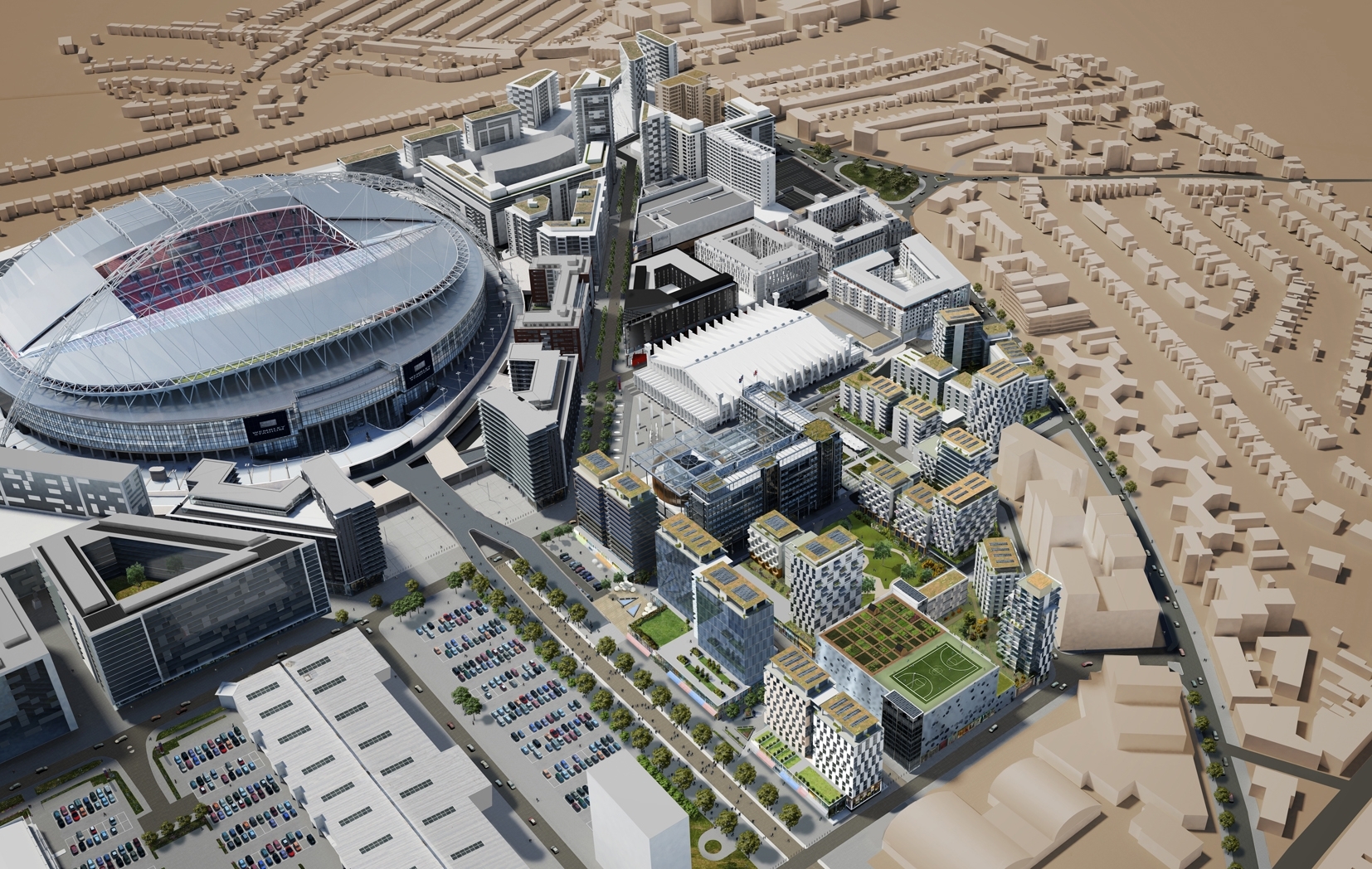 Make bags planning for huge Wembley housing plans