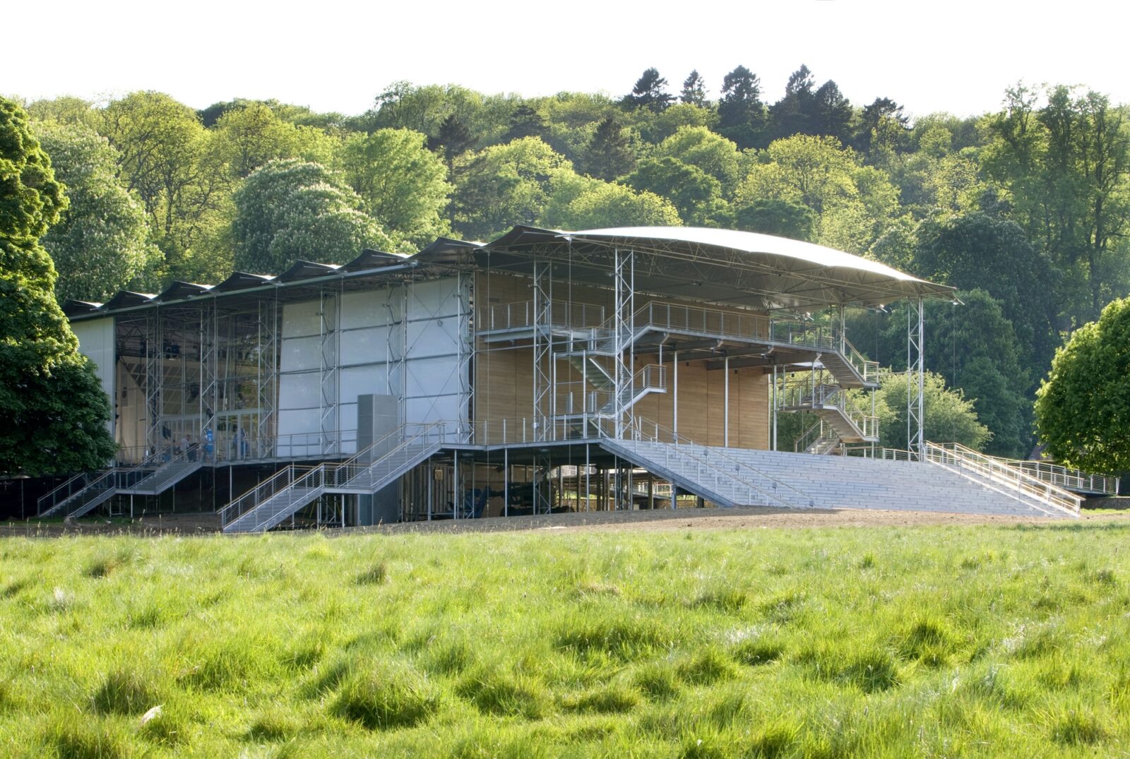 Curtains up at Snell's Garsington opera house