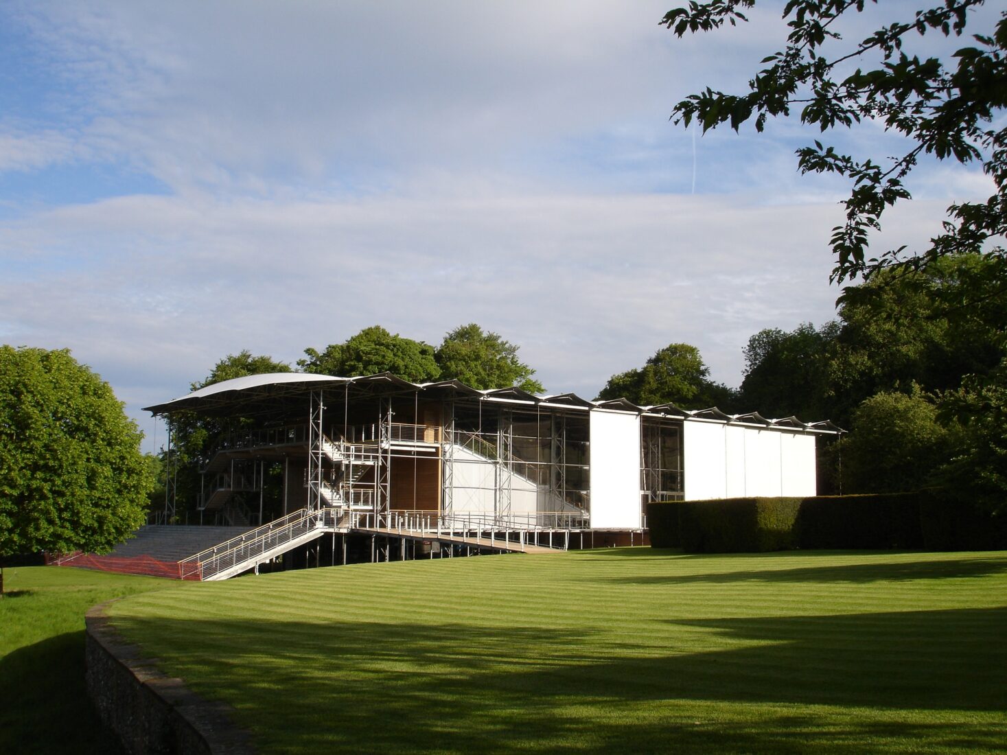 Curtains up at Snell's Garsington opera house