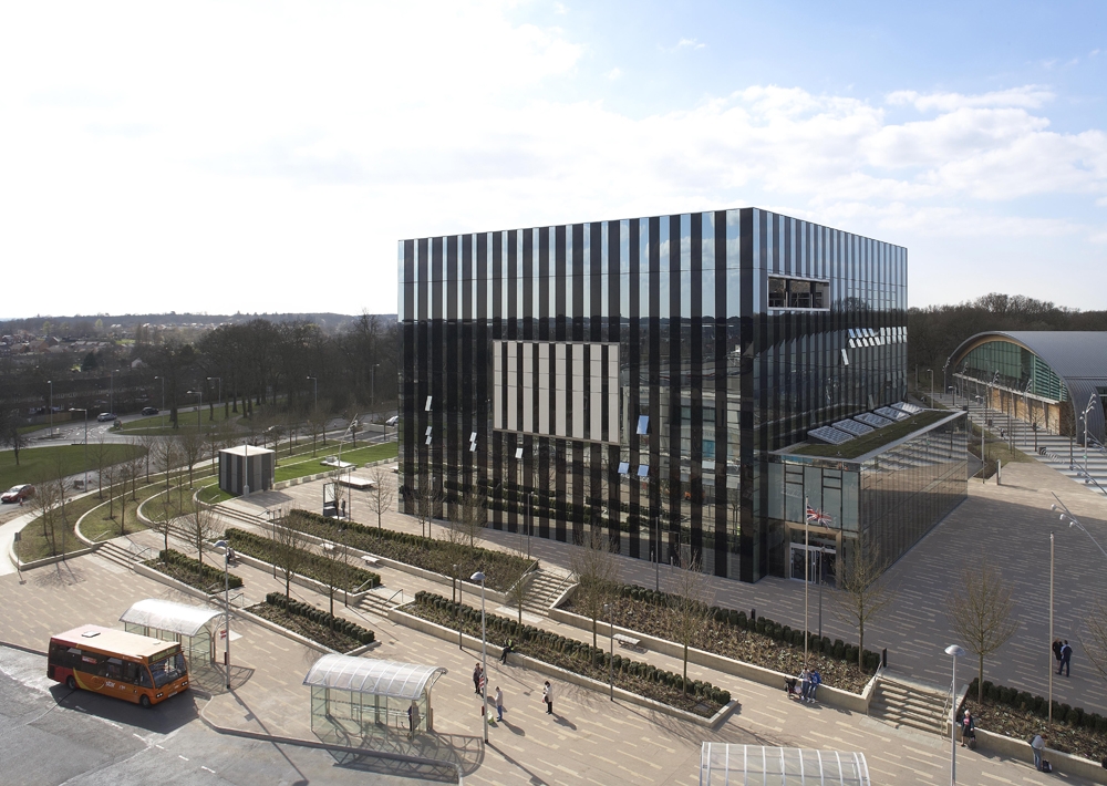 Corby Cube, Corby, Northamptonshire, by Hawkins\Brown