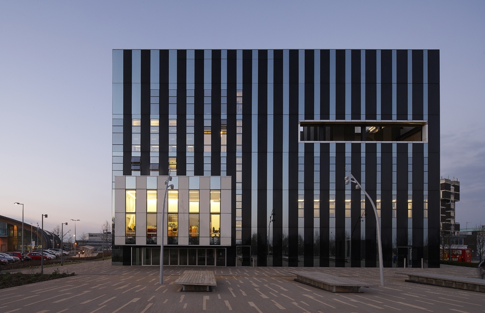 Corby Cube, Corby, Northamptonshire, by Hawkins\Brown