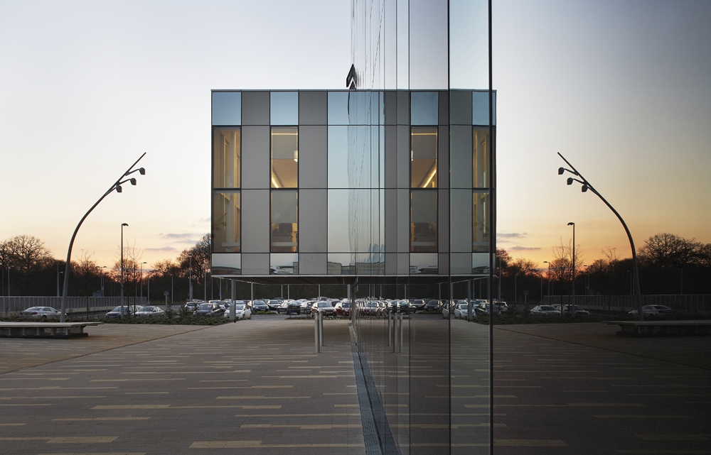 Corby Cube, Corby, Northamptonshire, by Hawkins\Brown