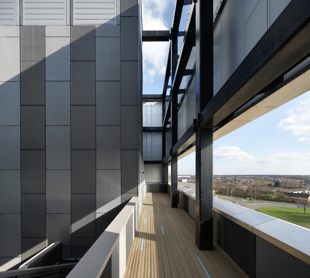 Corby Cube, Corby, Northamptonshire, by Hawkins\Brown