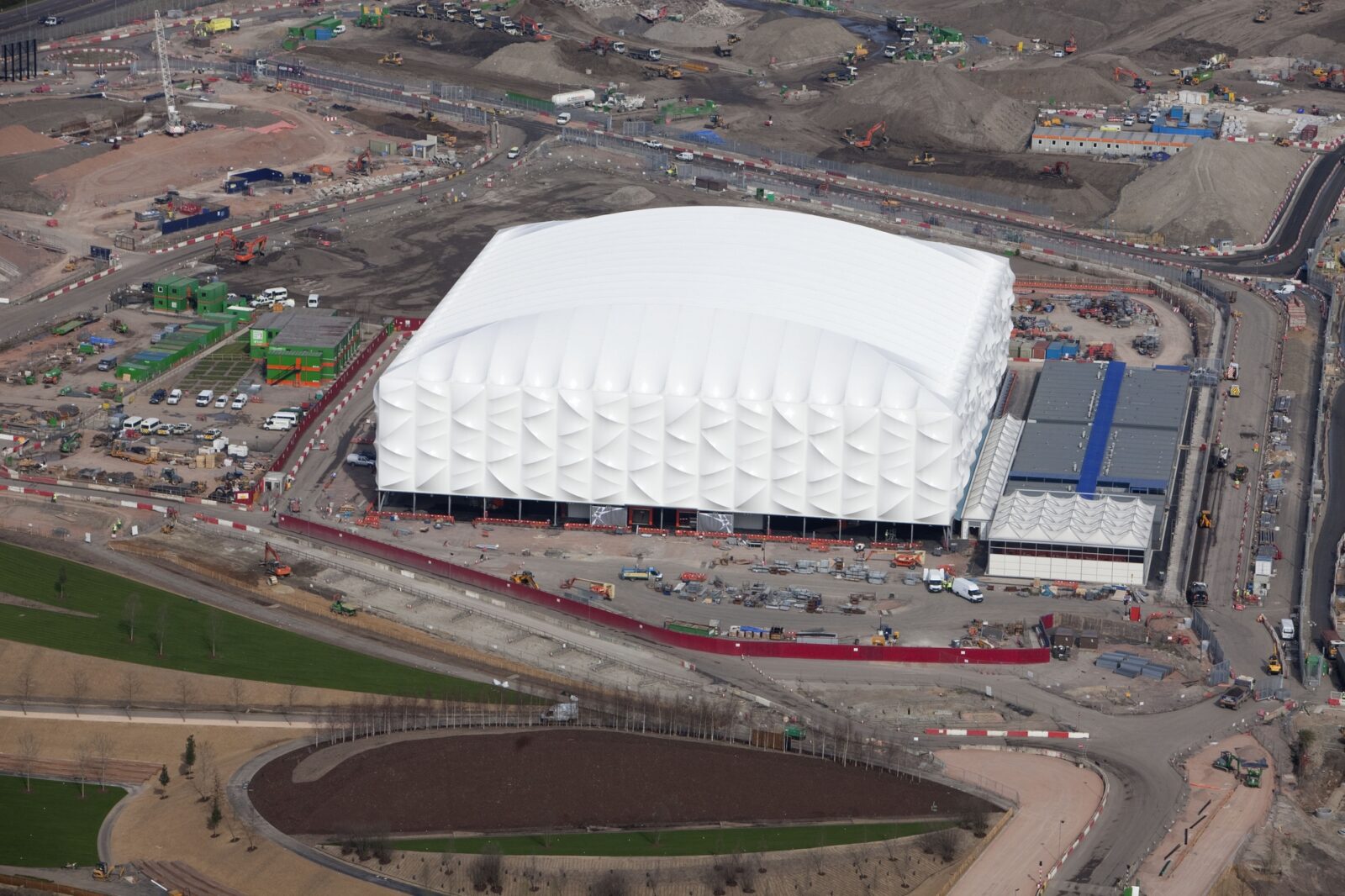 In pictures: the completed 2012 basketball arena