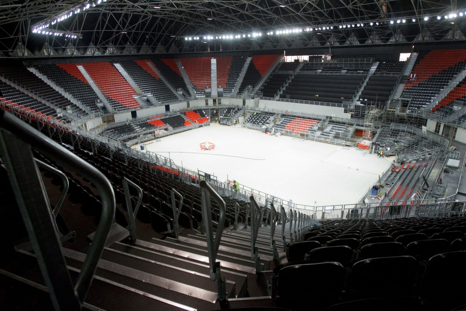 In pictures: the completed 2012 basketball arena
