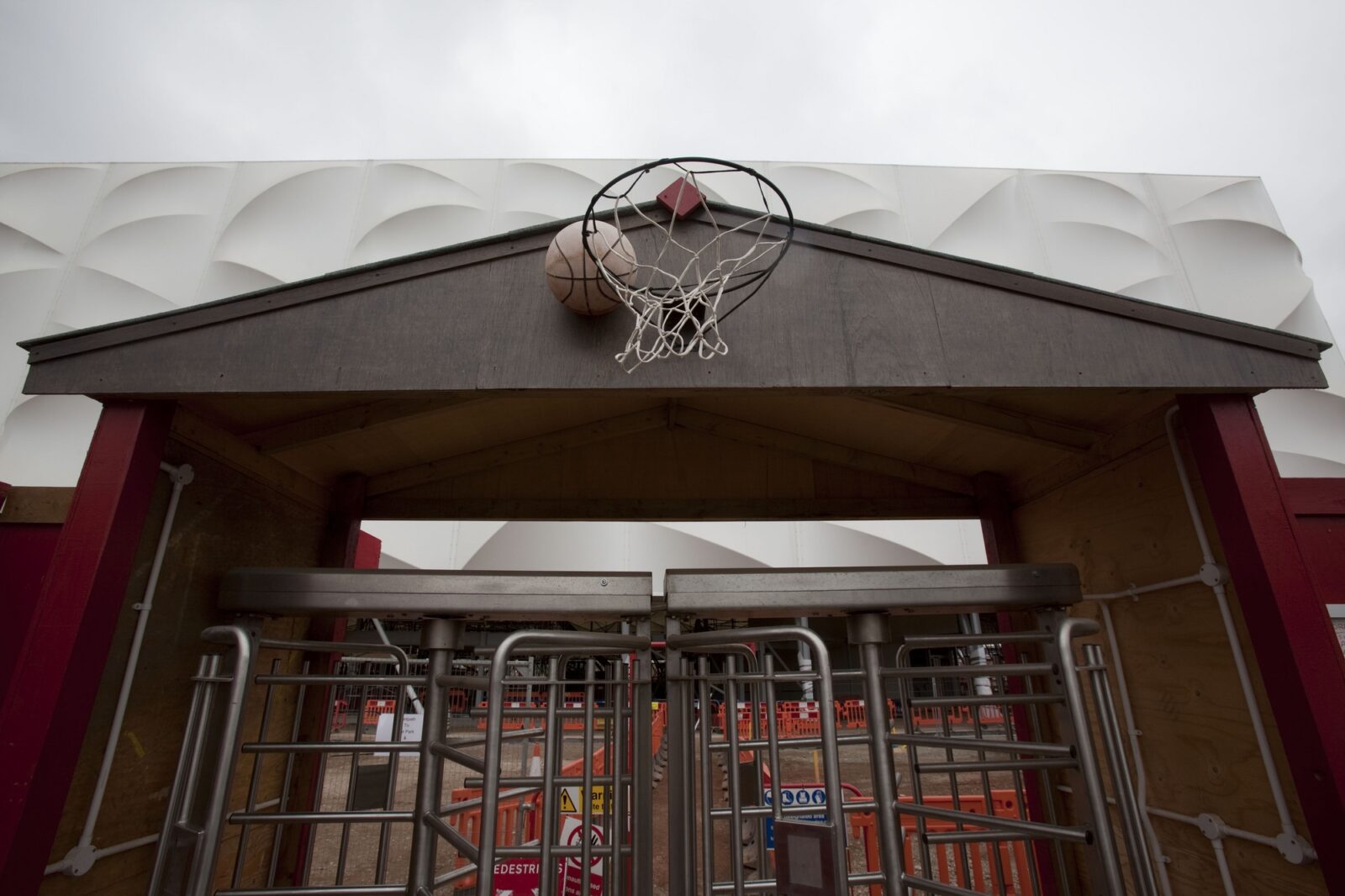 In pictures: the completed 2012 basketball arena