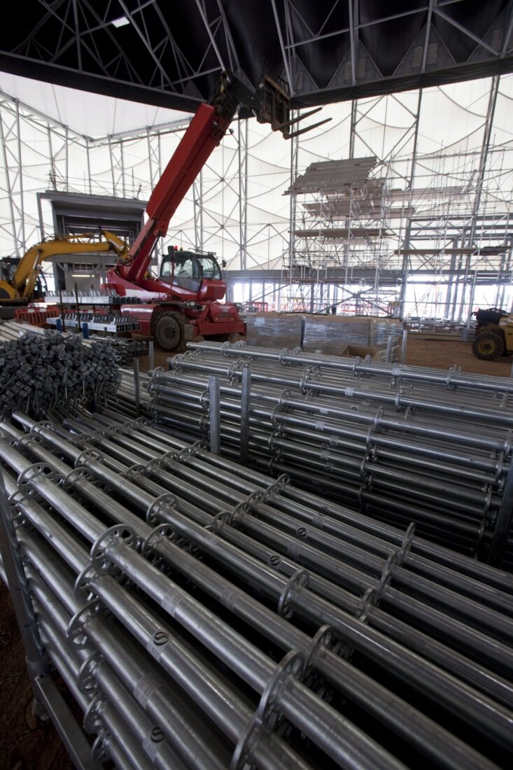 In pictures: the completed 2012 basketball arena