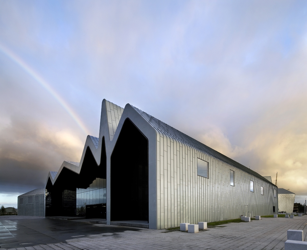Riverside Museum, Glasgow, by Zaha Hadid Architects