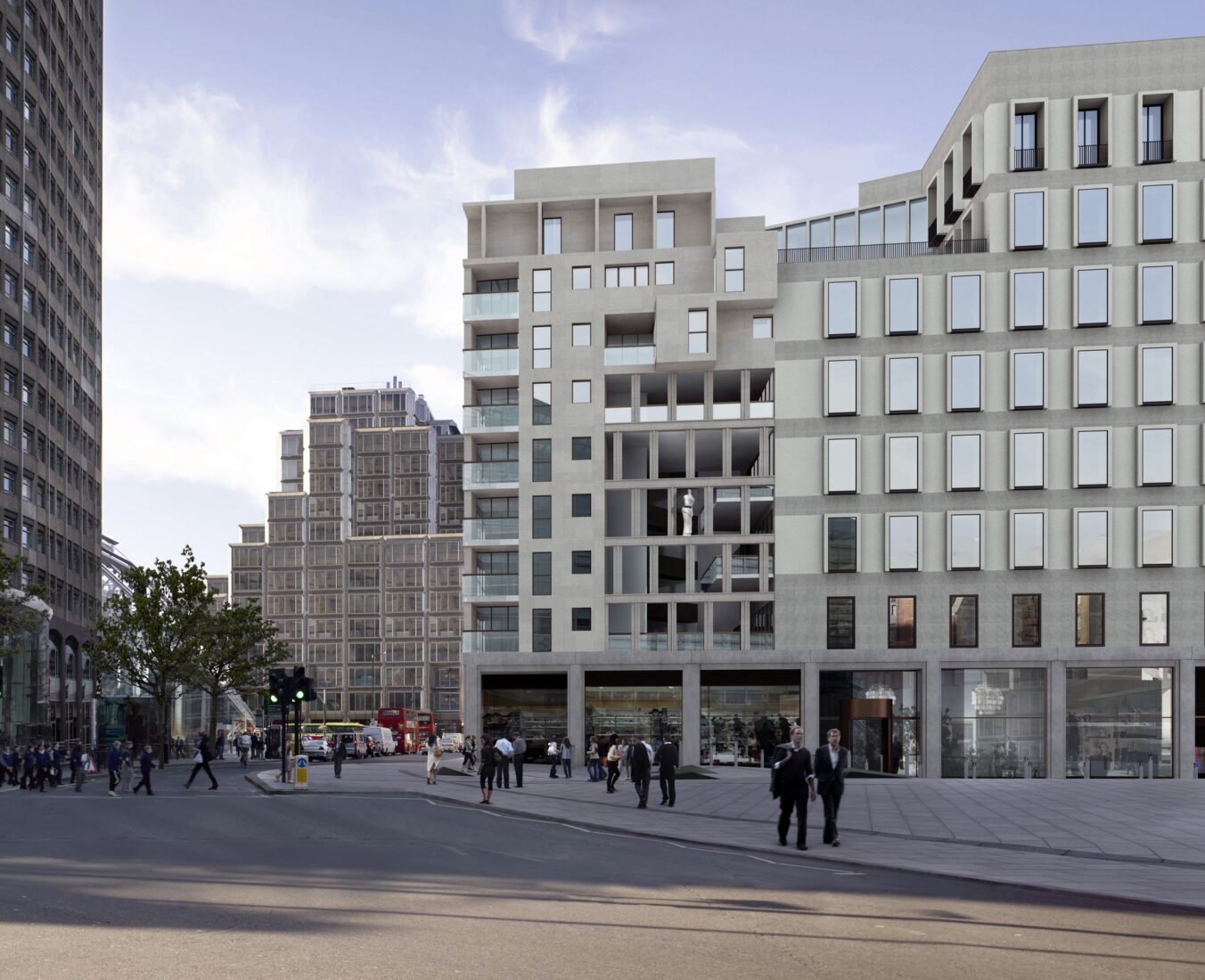 Lynch Architects seeks planning for mixed-use block in London’s Victoria