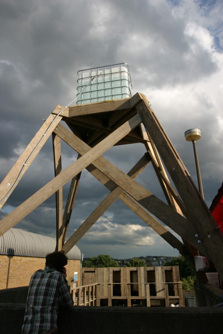 Practice Architecture unveils Peckham rooftop cafe and auditorium