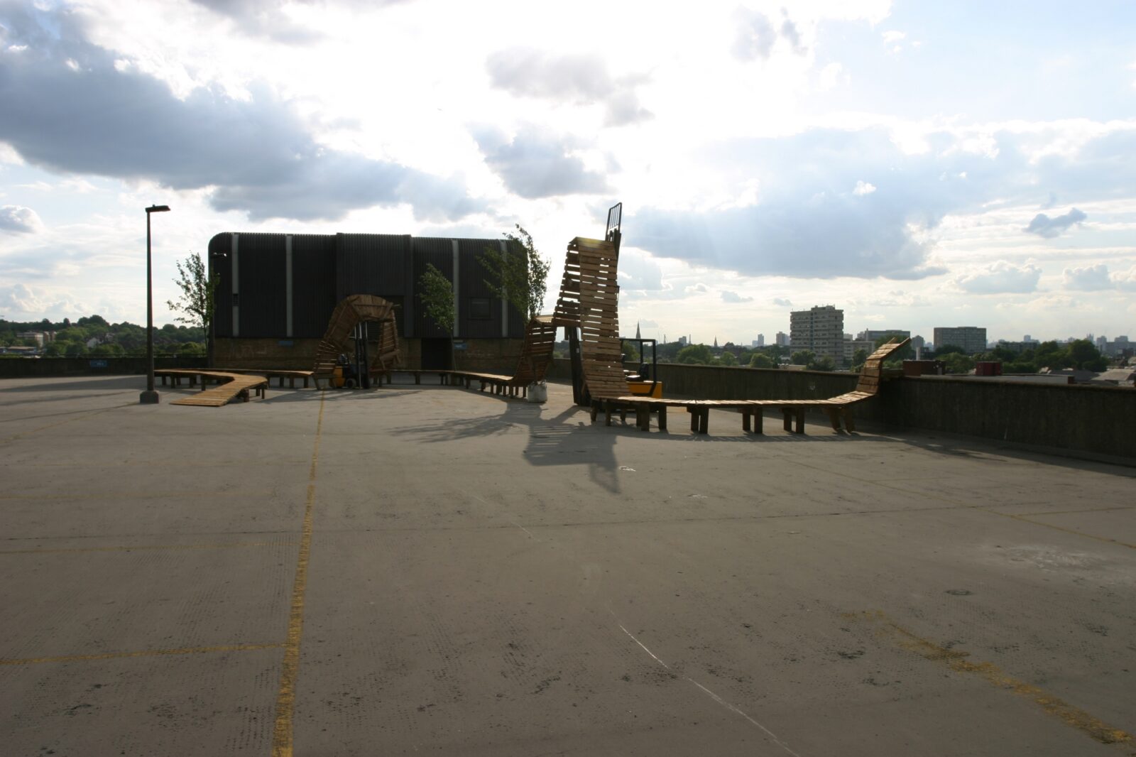 Practice Architecture unveils Peckham rooftop cafe and auditorium