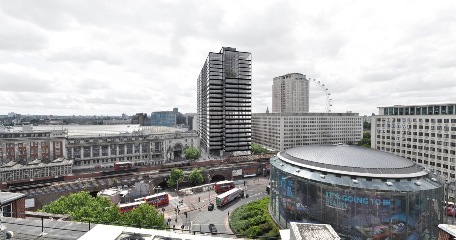 Chipperfield unveils Waterloo redevelopment scheme