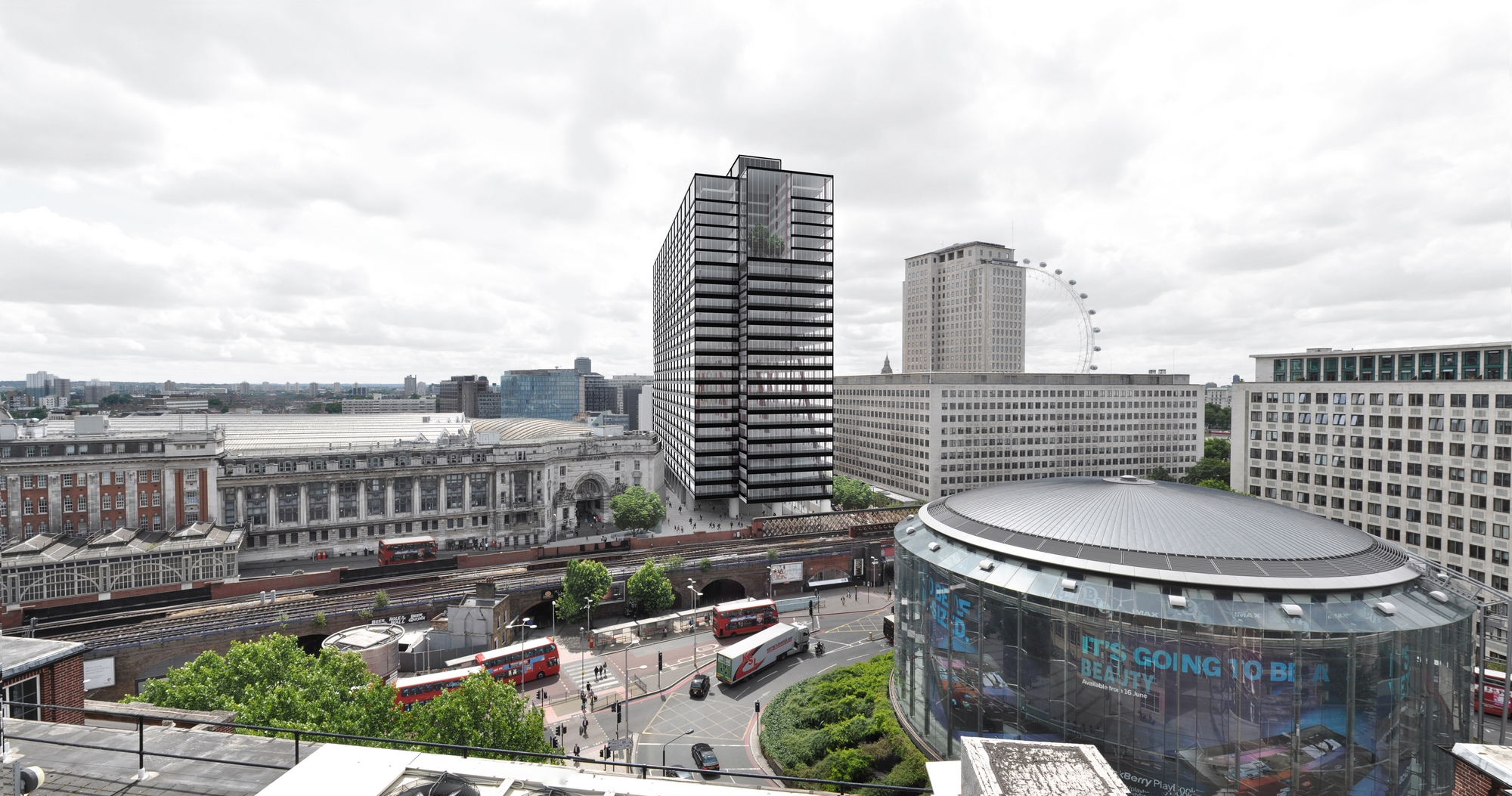 Chipperfield unveils Waterloo redevelopment scheme