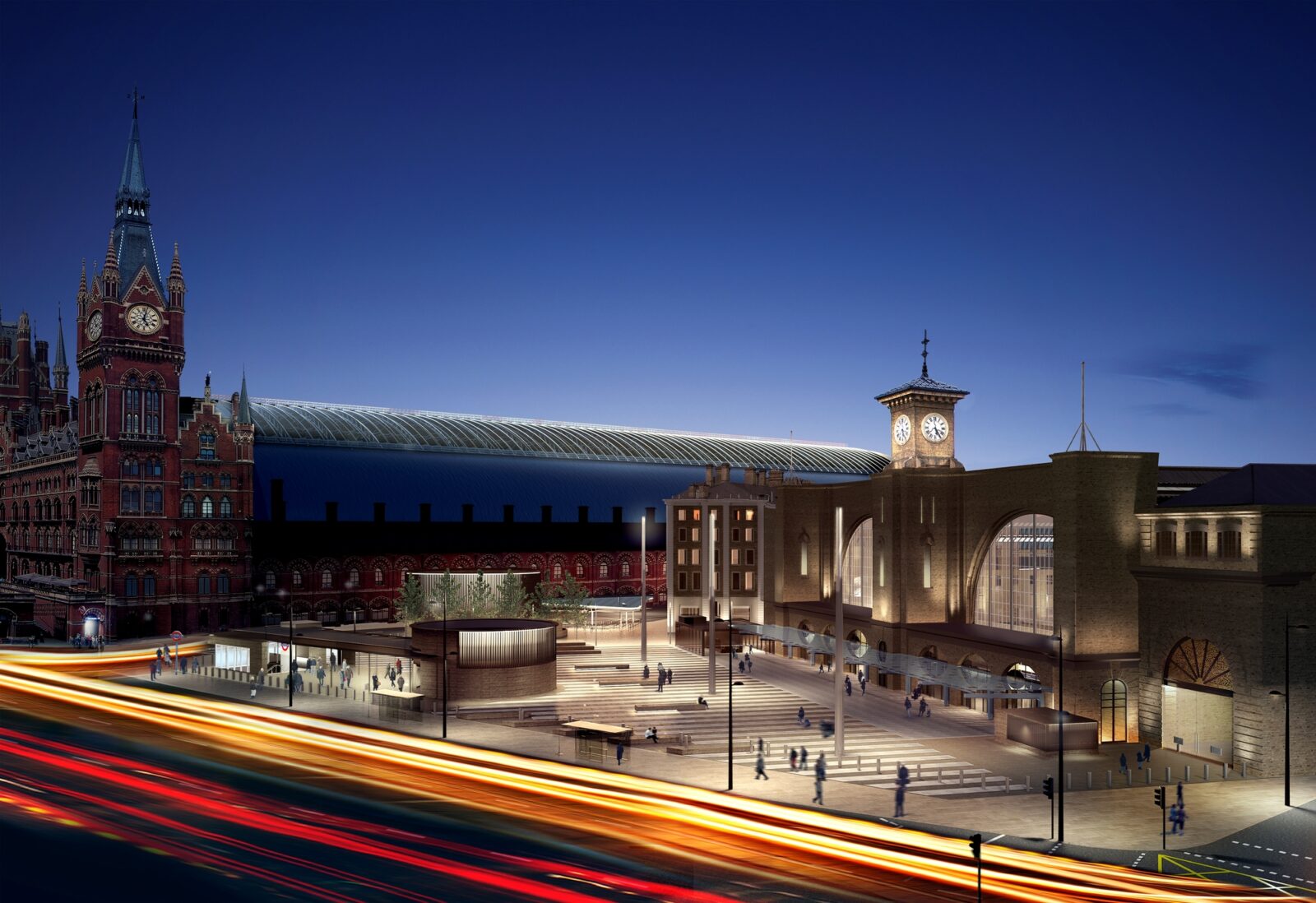 Stanton Williams unveils Kings Cross square plans