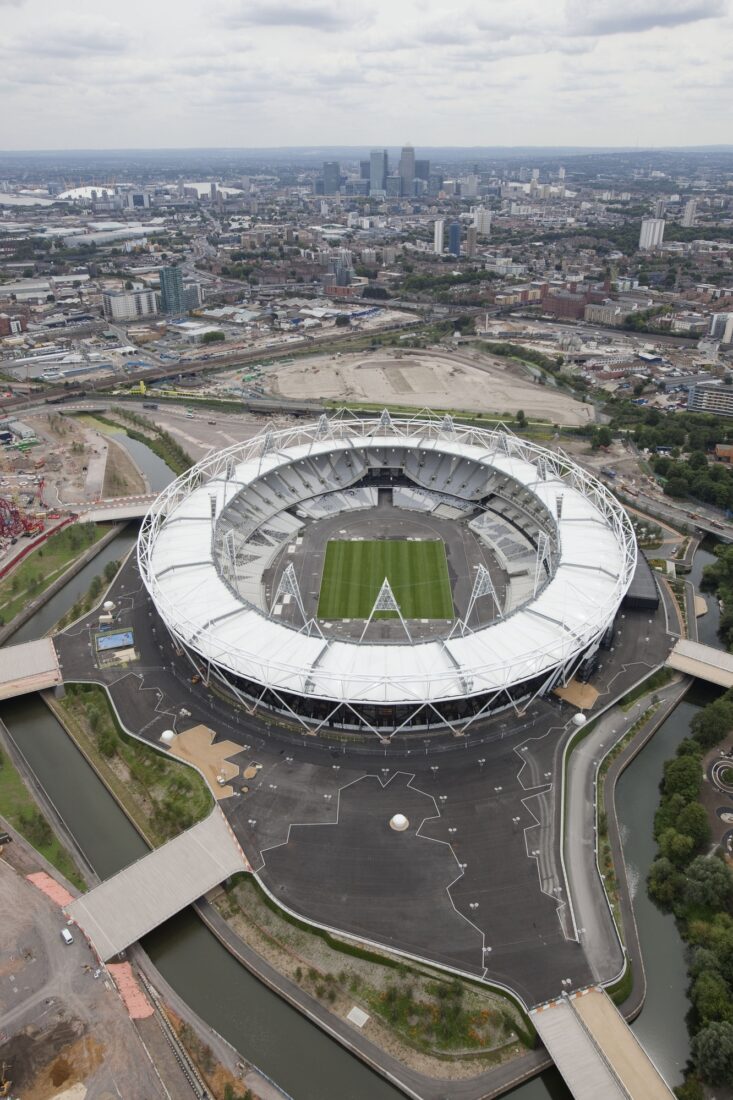 In Pictures: The Olympic Park with one year to go