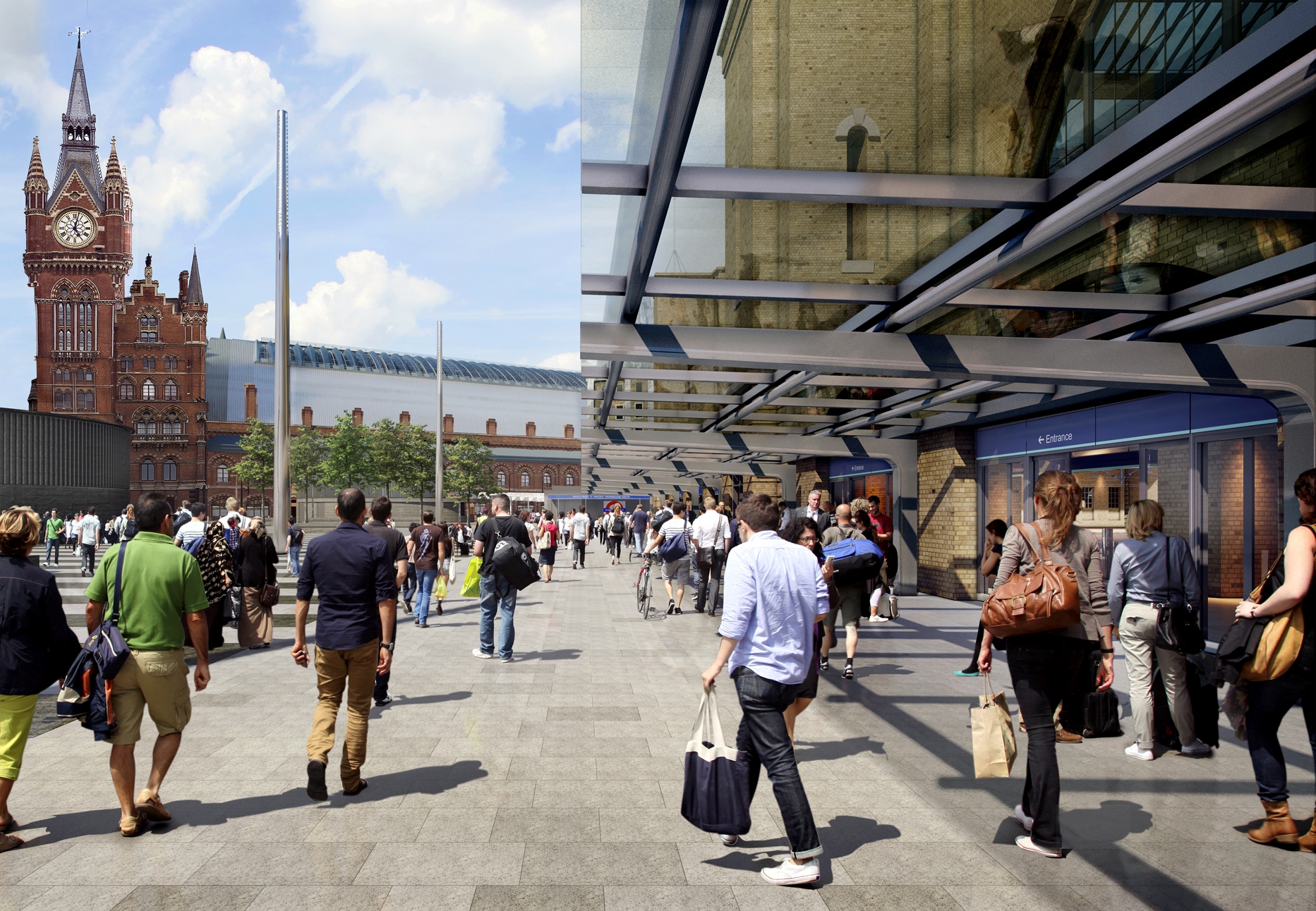 Stanton Williams unveils Kings Cross square plans