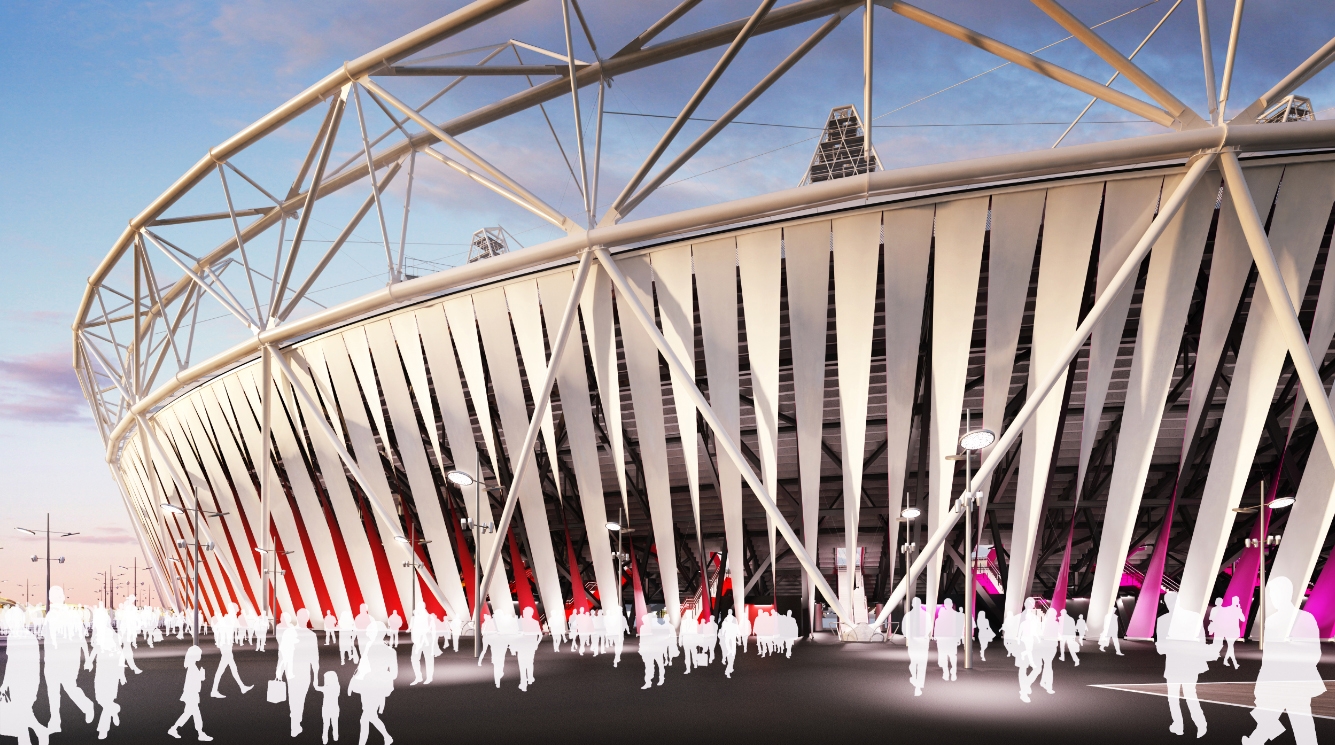 Sponsorship for Populous’ London 2012 stadium wrap confirmed