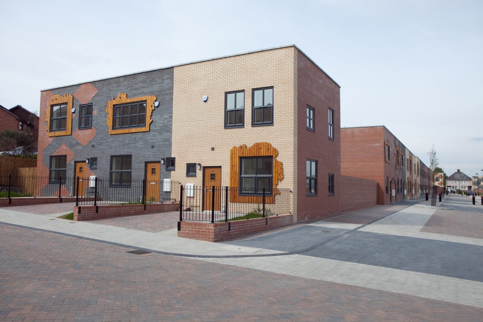 Work completes on Sheffield homes by FAT and AA Architects