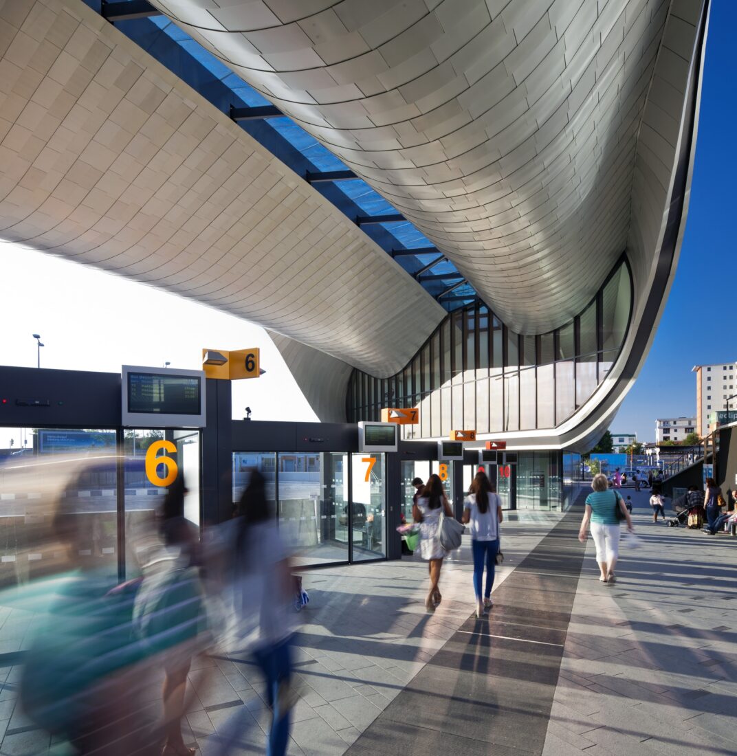 All aboard: Bblur's Slough bus station opens