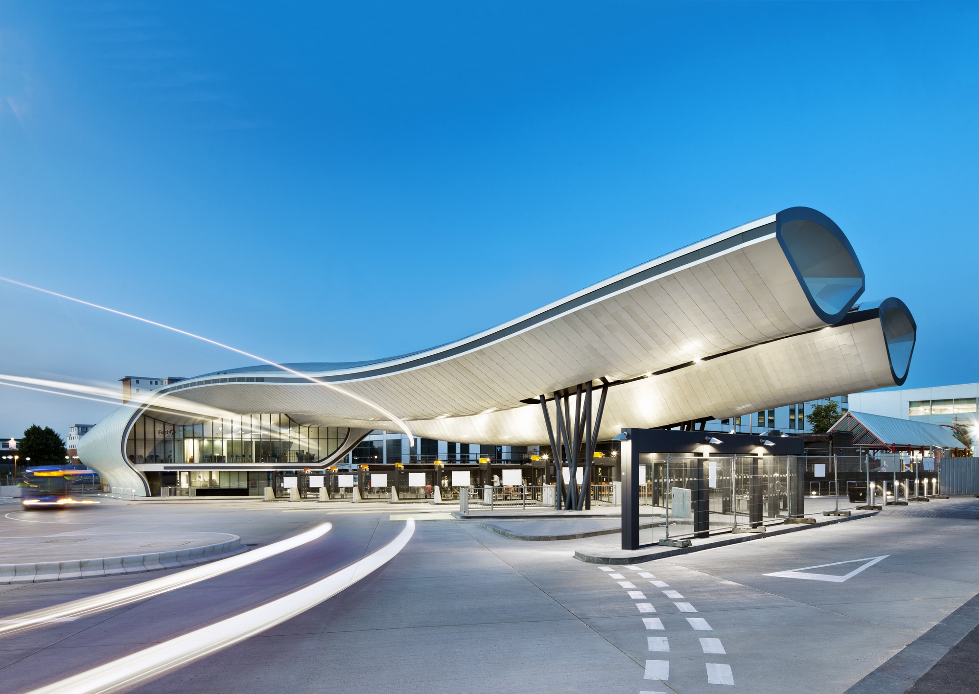All aboard: Bblur's Slough bus station opens