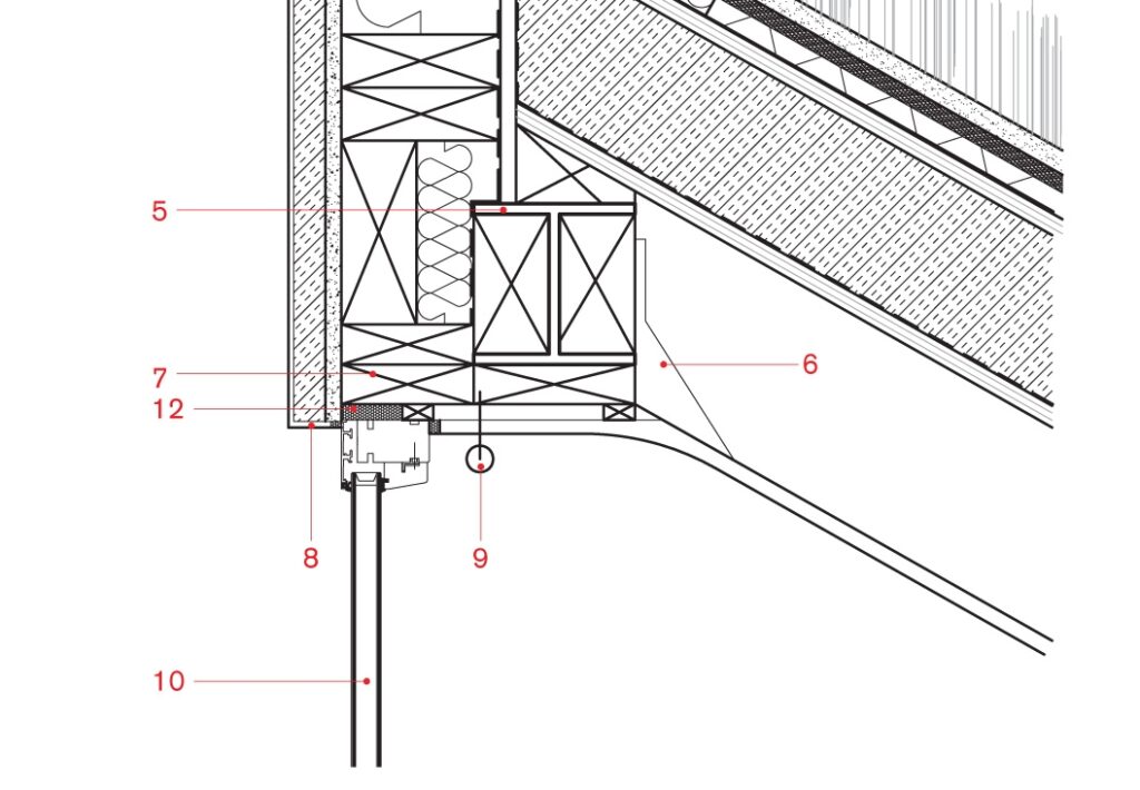 Glazing detail, Jason Lee House, Redbridge, London by Peter Barber ...