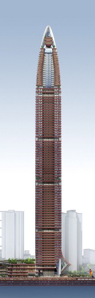 TFP Farrells completes Kingkey Tower in Shenzhen