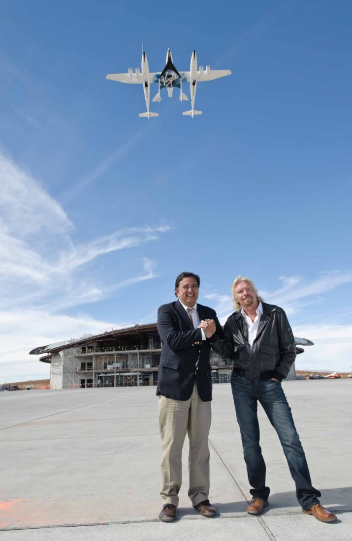 We have lift off: Foster's spaceport completes